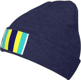 Generic Tricoté Bonnet Ruban De Félicitations du Jury pour La Formation Militaire De Base De LUsaf Épais Bonnet Chapeau Tricot Anti-Transpiration Knit Beanie 