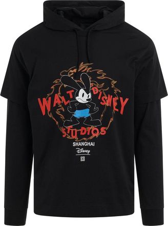 Givenchy T-Shirt mit Logo-Print - Schwarz