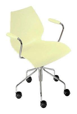 Kartell 28776M Drehstuhl Maui milchweiß