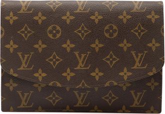 Louis Vuitton Clutches - Monogram Pochette Rabat 23 - Gr. unisize - in Braun - f&uuml;r Damen
