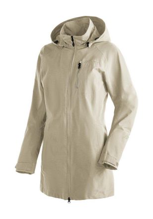Maier Sports Outdoorjacke Perdura rec W Damen Funktionsmantel, wasserdichter Mantel mit Kapuze, Wanderjacke