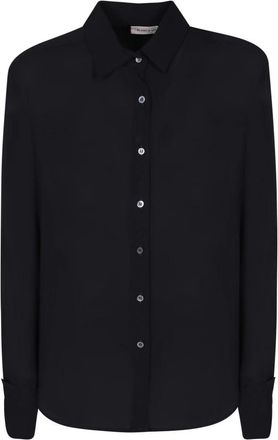 Blanca Vita Femme, Blouses et Chemises, Noir, Taille: 38 FR Crepe Corten Shirt
