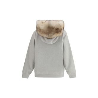 Prada Womens Gray Cotton Sweatshirt Clothing