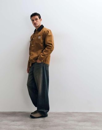 Carhartt Work in Progress Michigan-Mantel in Hamilton Brown-Braun