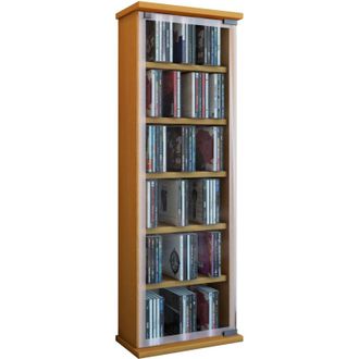 ebuy24 Ebuy24 - Holz cd dvd Regal Classic Glast&uuml;r