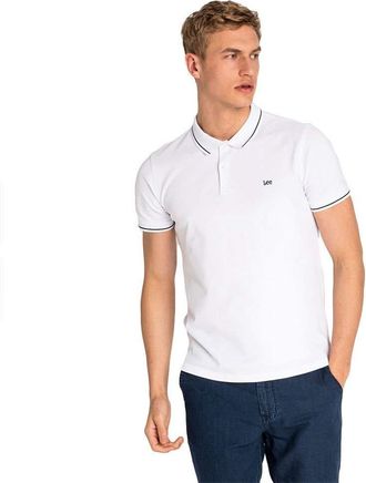 Lee Herren PIQUE POLO T-shirt, Bright White (Lj), XX-Large