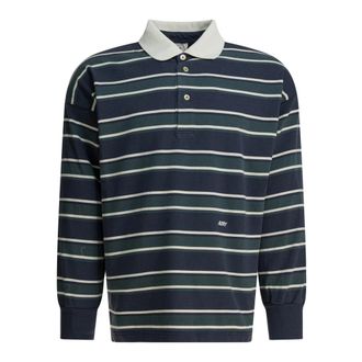 Autry Gestreiftes Rugby-Polohemd - - Tops - Herren - Mehrfarbig - XS