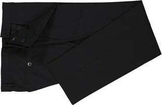 Daniel Hechter Herren Hose schwarz Schurwoll-Stretch