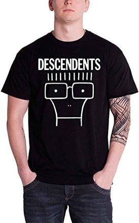 Plastic Head Descendents Milo - T-Shirt - Homme - Noir (Black) - FR: Medium (Taille fabricant: Medium)