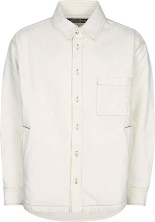 Jacquemus Homme, Vestes, Beige, Taille: M Light Vestes