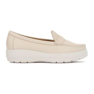 Kazar Halbschuhe zum Reinschl&uuml;pfen aus Leder - - Shoes - Damen - Beige - 36 EU