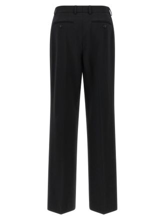 Dolce & Gabbana Double Pinch Trousers - Black