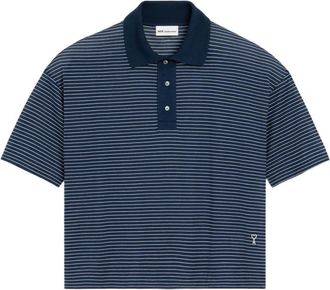 Ami Femme, Tops, Bleu, Taille: 34 FR Ami de Coeur Polo