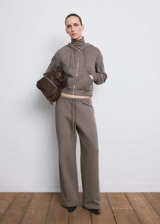 Mango Sweat-shirt coutures contrastantes gris - Femme - XS - MANGO