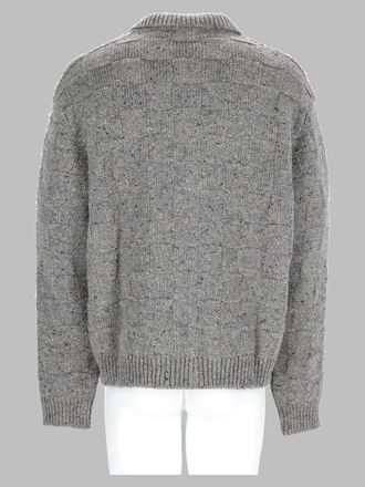Ymc You Must Create Merino Wool Cardigan - Gray