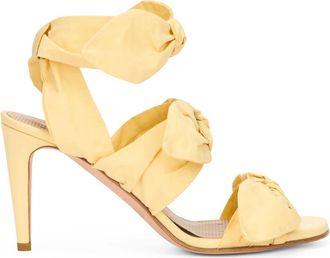 Red Valentino Femme, Chaussures, Jaune, Taille: 35 EU Sandale &eacute;l&eacute;gante &agrave; talons hauts