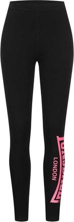 Lonsdale Frauen Leggings MERRIDGE, Black/Pink, XXL