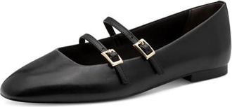 Tamaris Ballerines pour Femme, Noires, Taille 40 EU, Noir, 40 EU