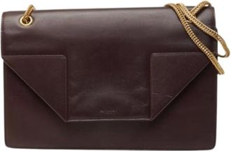 Saint Laurent Sac bandouli&egrave;re vintage Pre-owned - Femme - Pre-owned - Brun - Taille: ONE Size
