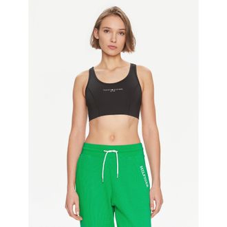 Tommy Hilfiger Sport-BH Essentials WW0WW41081 Schwarz