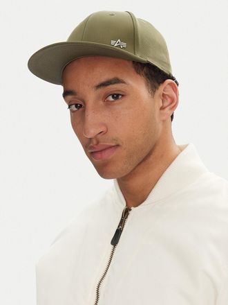 Alpha Industries Cap Alpha Industries Metal Label 156905 Gr&uuml;n