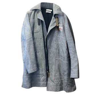 Altuzarra Blue & White Striped Jacket Size L