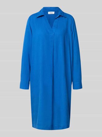 s.Oliver Red Label Figurumspielendes Freizeitkleid aus Leinen-Viskose-Mix