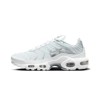 Nike Wei&szlig; Metallic Silber Air Max Plus - - Sport - Herren - Wei&szlig; - 42 EU