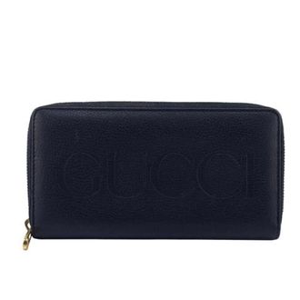 Gucci unisex, Pre-owned, Bleu, Taille: ONE Size Portefeuille en cuir Pre-owned