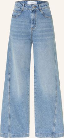 Comma Comma Wide Leg Jeans blau