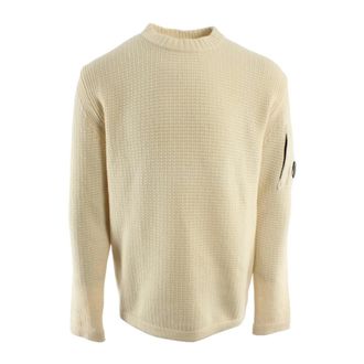 C.P. Company C.p. Company, Homme, Pulls, Beige, Taille: 2XL Pull ras du cou