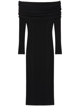 AZ FACTORY Schulterfreies Minikleid - Schwarz