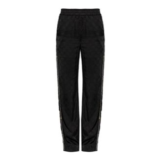 Off-white Jacquard-Hose - - Sport - Damen - Schwarzk - S