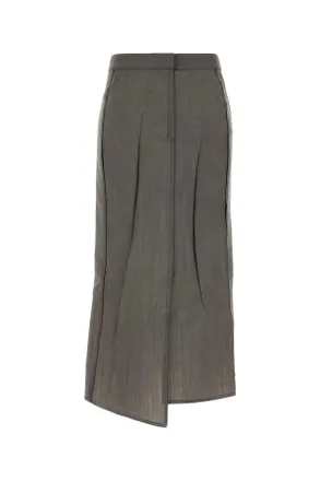 Victoria Beckham Ore Skirt - Gray