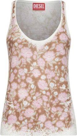Diesel Femme, Tops, Multicolore, Taille: 40 FR Diesel Top MultiColour