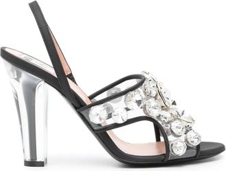 Moschino Sandalen - Sandals Black - Gr. 37,5 (EU) - in Schwarz - für Damen