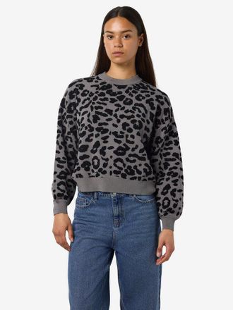 Noisy May Strickpullover NMCHARLOTT L/S O-NECK KNIT FWD NOOS