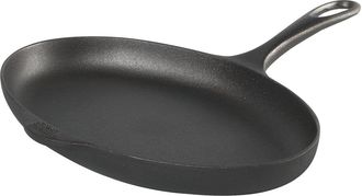 Skeppshult Fisch- und Filé Pfanne 33 x 21,5 cm. Gusseisengriff. Auf Allen Herdarten, Ofen, Grill & offenem Feuer einsetzbar