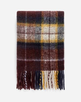 Arket Schal Aus Wollmischung -Rot