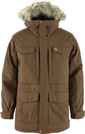 Fj&auml;llr&auml;ven Herren Nuuk Parka, Dark Oak, XL