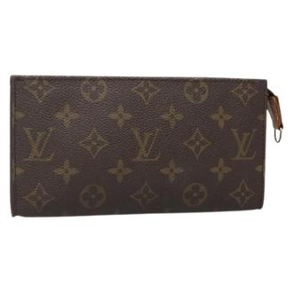 Louis Vuitton Pre-owned Monogram Canvas Accessory Pouch - Femme - Pre-owned - Brun - Taille: ONE Size