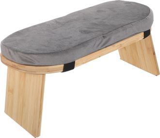 BESTONZON CORHAD Meditationsbank Klappbar mit Gepolstertem Sitzkissen Ergonomischer Gebetskniehocker f&uuml;r Yoga Meditation und Achtsamkeits&uuml;bungen Tragbarer Knies