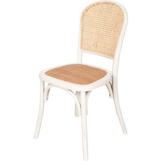 Biscottini International Chaise Thonet vintage 88x44x44 Chaises rustiques Chaises de cuisine et de salle à manger Chaises en bois de frêne Chaise moderne
