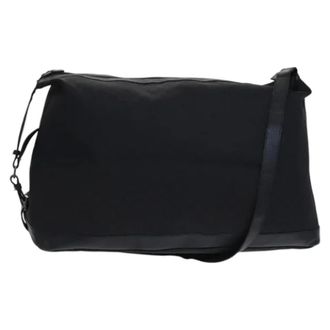 Gucci Pre-owned Nylon sacs-gucci - Femme - Pre-owned - Noir - Taille: ONE Size
