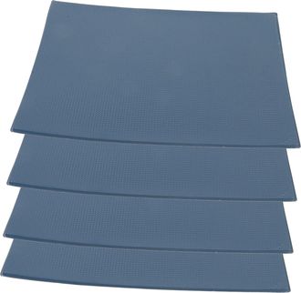 TOPBATHY 4 Stück PVC DIY Miniatur Dachziegel für Puppenhaus Mikro Landschaftsbau Dekorative Mini Dachschindeln