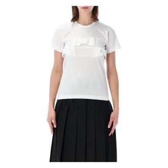 Comme Des Gar&ccedil;ons Tshirt Bow - - Tops - Damen - Wei&szlig; - S