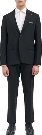 Daniele Alessandrini Homme, Costumes, Noir, Taille: 2XL Abito Giacca + Pantalone