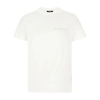 Balmain Vintage Gel T-Shirt - - Tops - Herren - Wei&szlig; - S