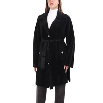 Pinko G&uuml;rtelmantel - - Coats - Damen - Schwarzk - S
