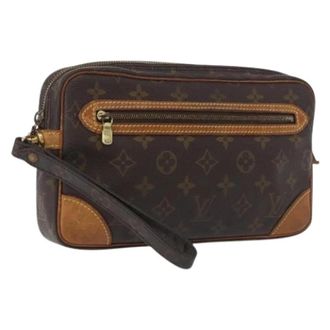 Louis Vuitton Pre-owned Monogram Clutch Bag - - Pre-owned - Damen - Braun - ONE SIZE